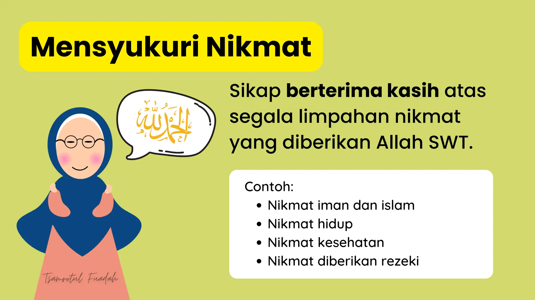 PAI Kelas 11 SMA - Cabang Iman: Memenuhi Janji, Mensyukuri Nikmat ...