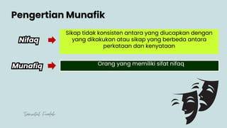 PAI Kelas 12 SMA - Dampak Negatif Sikap Munafik, Keras Hati, dan Keras ...