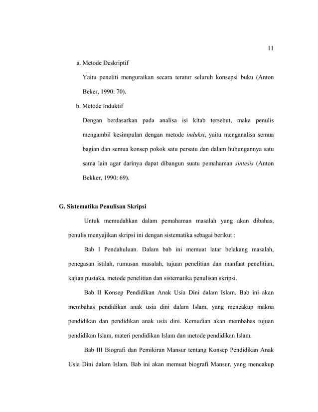 Pendidikan anak usia dini dalam perspektif islam | PDF