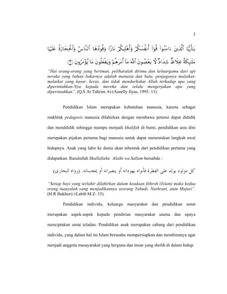 Pendidikan anak usia dini dalam perspektif islam | PDF