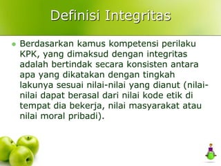 Pendidikan anti korupsi - Memahami korupsi dan integritas (Idik Saeful ...