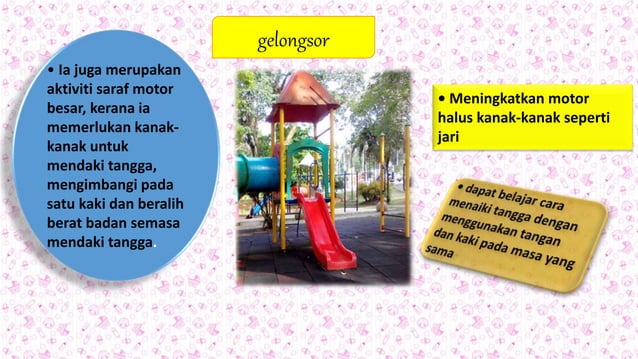 peralatan taman permainan. | PPTX