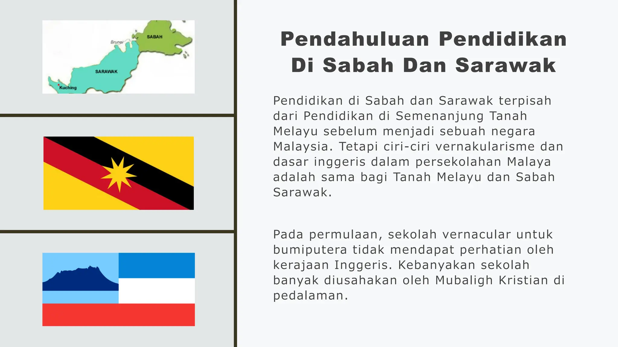 PENDIDIKAN DI SABAH DAN SARAWAK BERKENAAN DENGAN SEJARAH | PDF