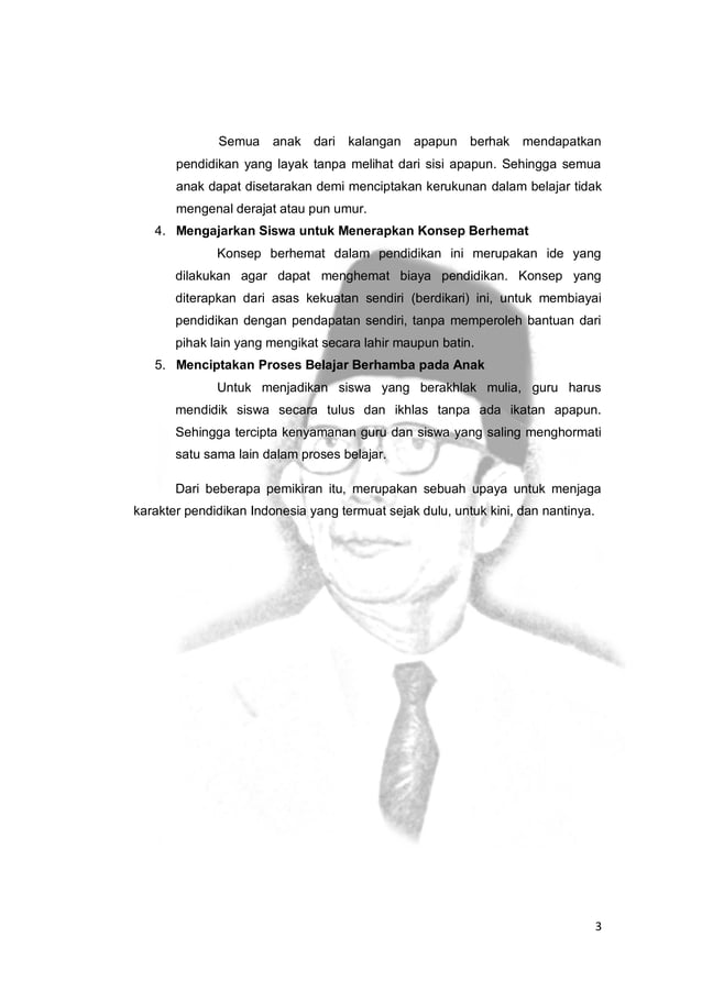 Pendidikan Indonesia Era Ki Hajar Dewantara untuk Selamanya | PDF