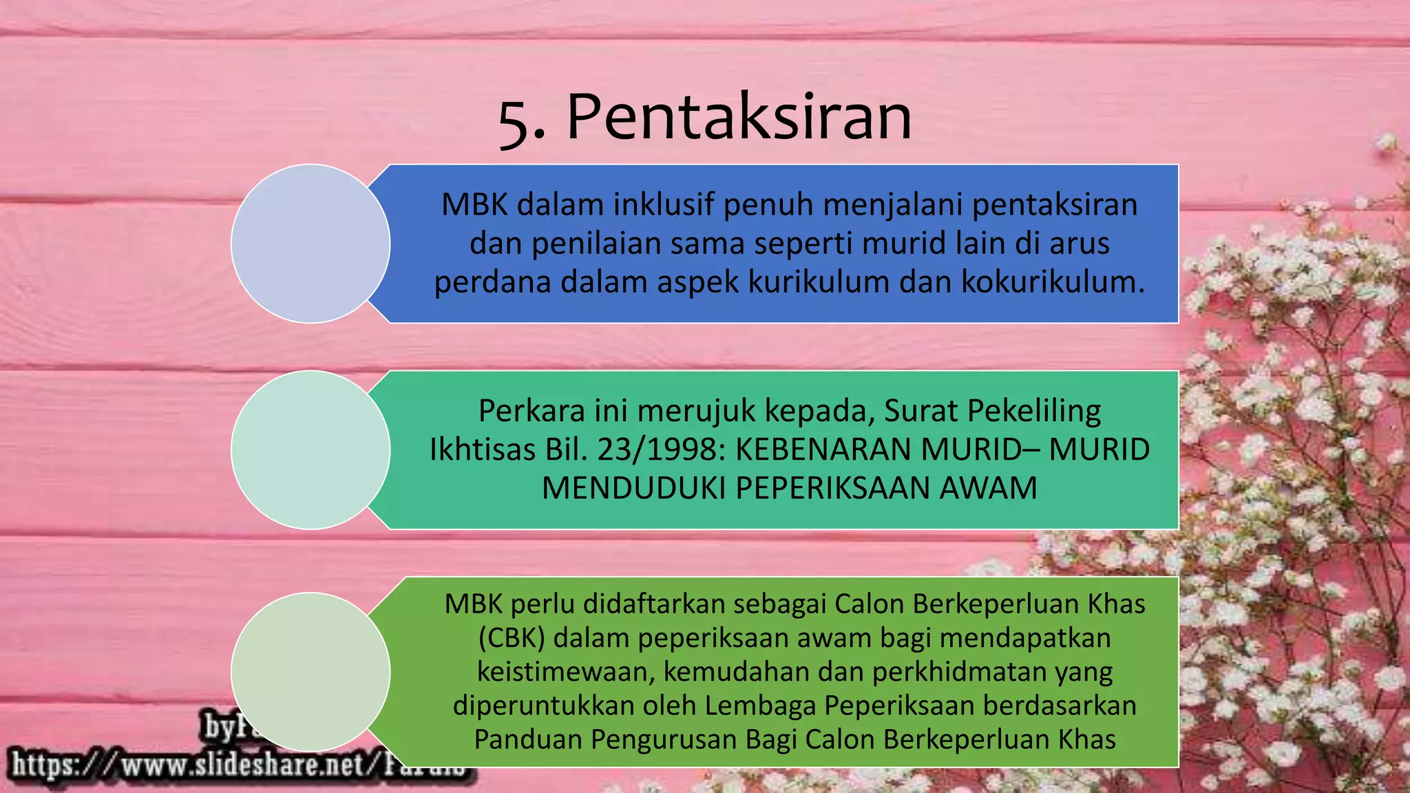 Pendidikan Inklusif / Program Pendidikan Inklusif (PPI) | PPTX