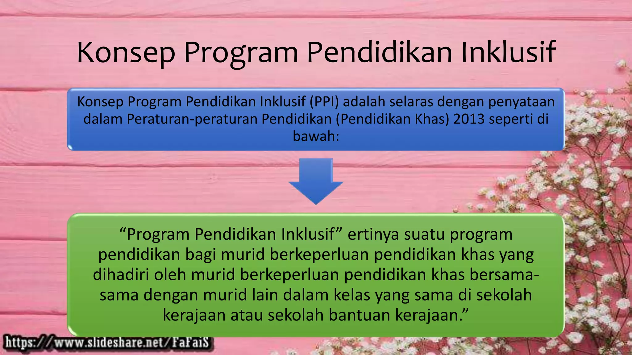 Pendidikan Inklusif / Program Pendidikan Inklusif (PPI) | PPTX