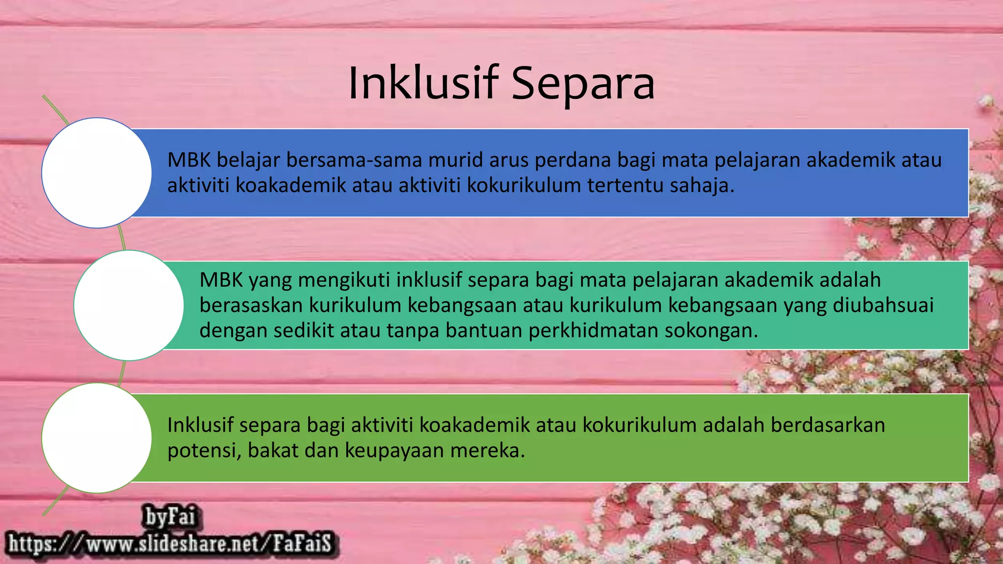 Pendidikan Inklusif / Program Pendidikan Inklusif (PPI) | PPTX