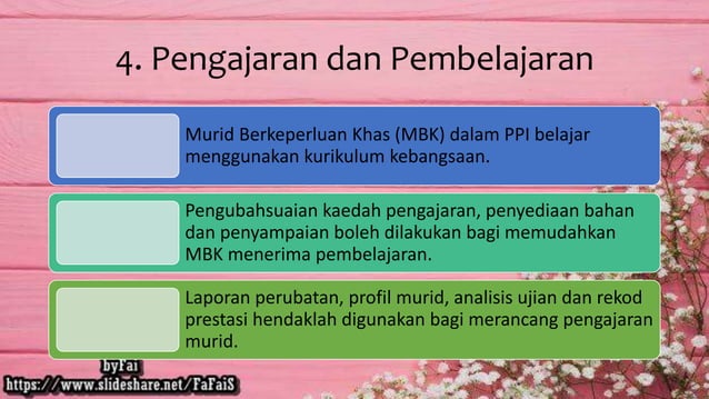 Pendidikan Inklusif / Program Pendidikan Inklusif (PPI) | PPTX