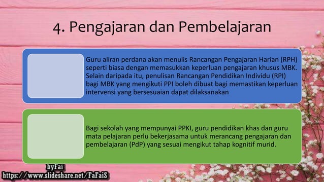 Pendidikan Inklusif / Program Pendidikan Inklusif (PPI) | PPTX