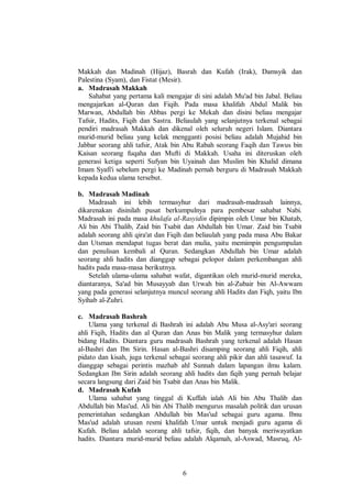 Pendidikan islam masa_dinasti_umayyah | PDF