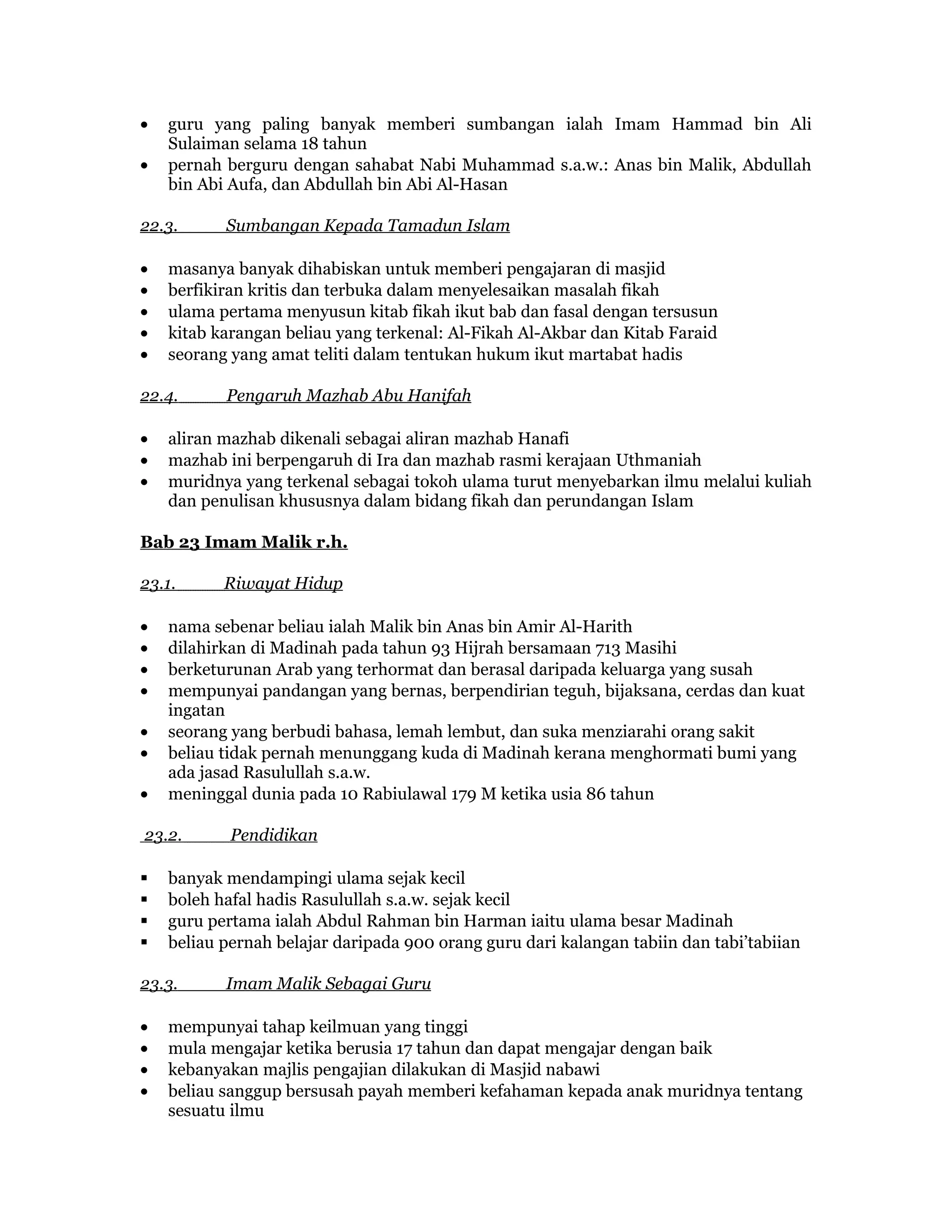 Pendidikan Islam Tingkatan 4 | PDF