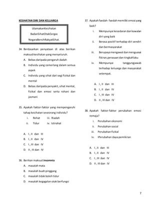 Pendidikan jasmani dan kesihatan p.tahun 2016 | PDF