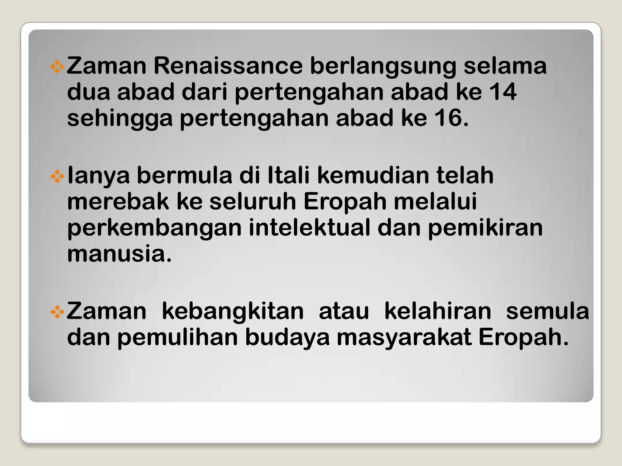 Pendidikan jasmani zaman renaissance | PPTX