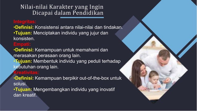 Pendidikan Karakter (Character Building) Membangun Pondasi Moral Generasi Masa Depan-FEBRIYANA ...