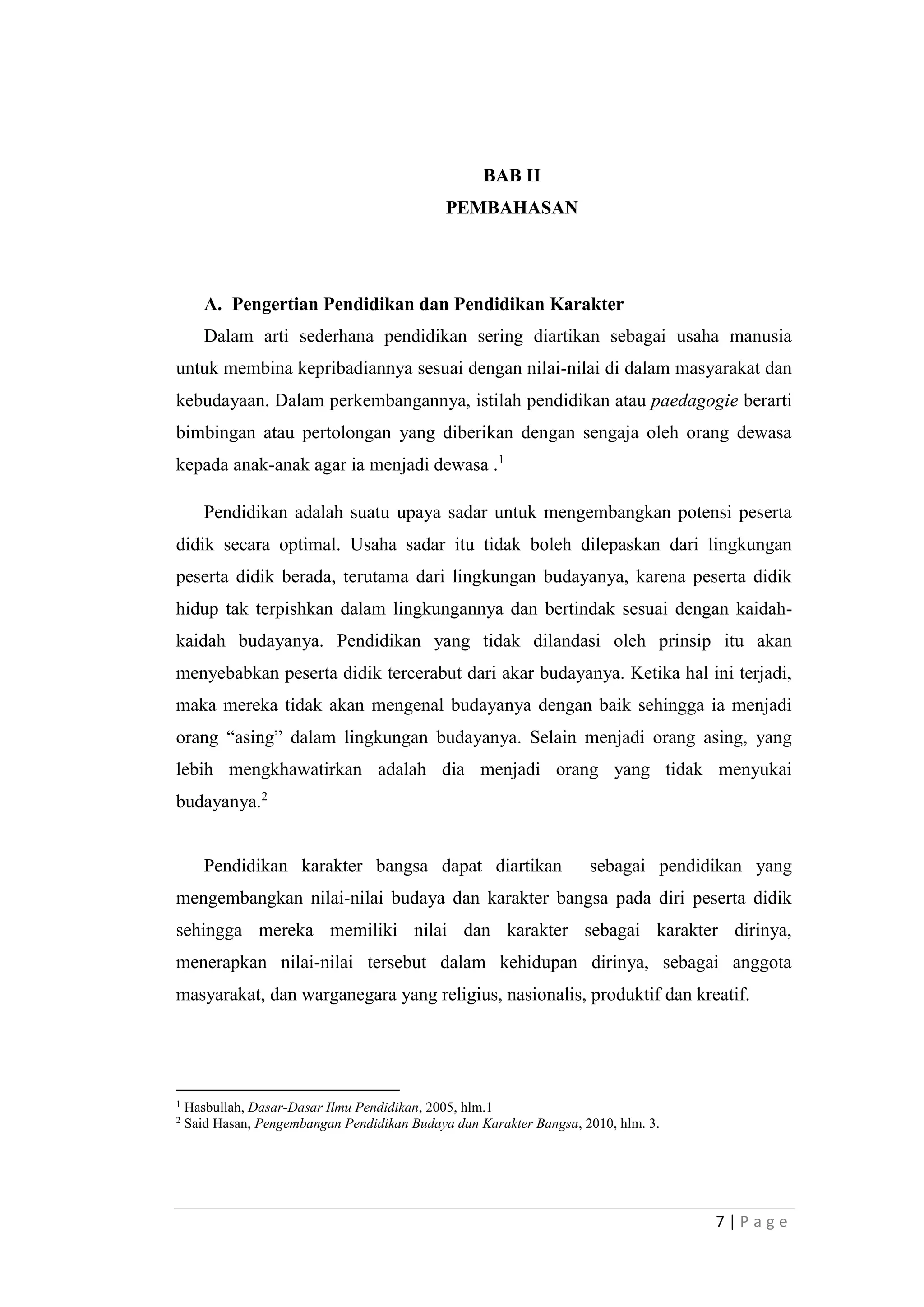 Pendidikan karakter untuk generasi muda | PDF Pendidikan karakter untuk generasi muda | PDF