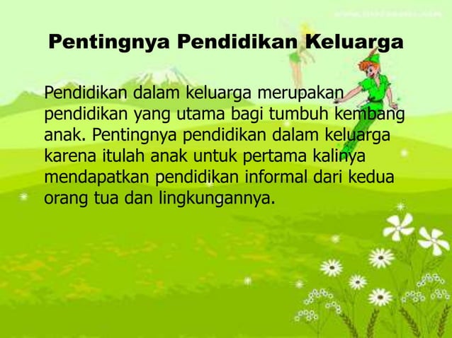 Pendidikan keluarga | PPTX