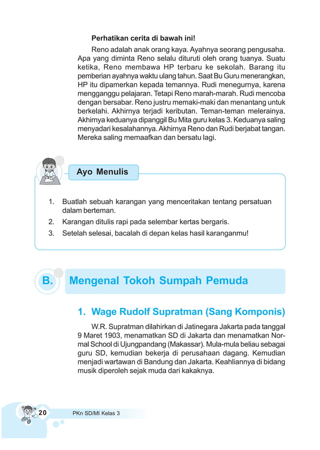 Pendidikan kewarganegaraan kelas 3 - slamet | PDF