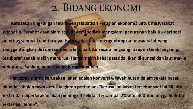 Pendidikan lingkungan hidup (PLH) | PPTX