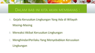 Pendidikan lingkungan hidup (PLH) | PPTX