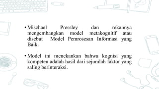 Pendidikan Metakognitif | PPT