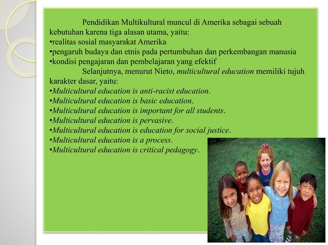 Pendidikan Multikultural di Negara Lain | PPTX