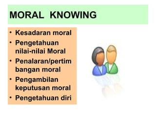 Pendidikan nilai dan moral | PPT