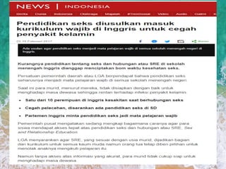Pendidikan Seks | PDF