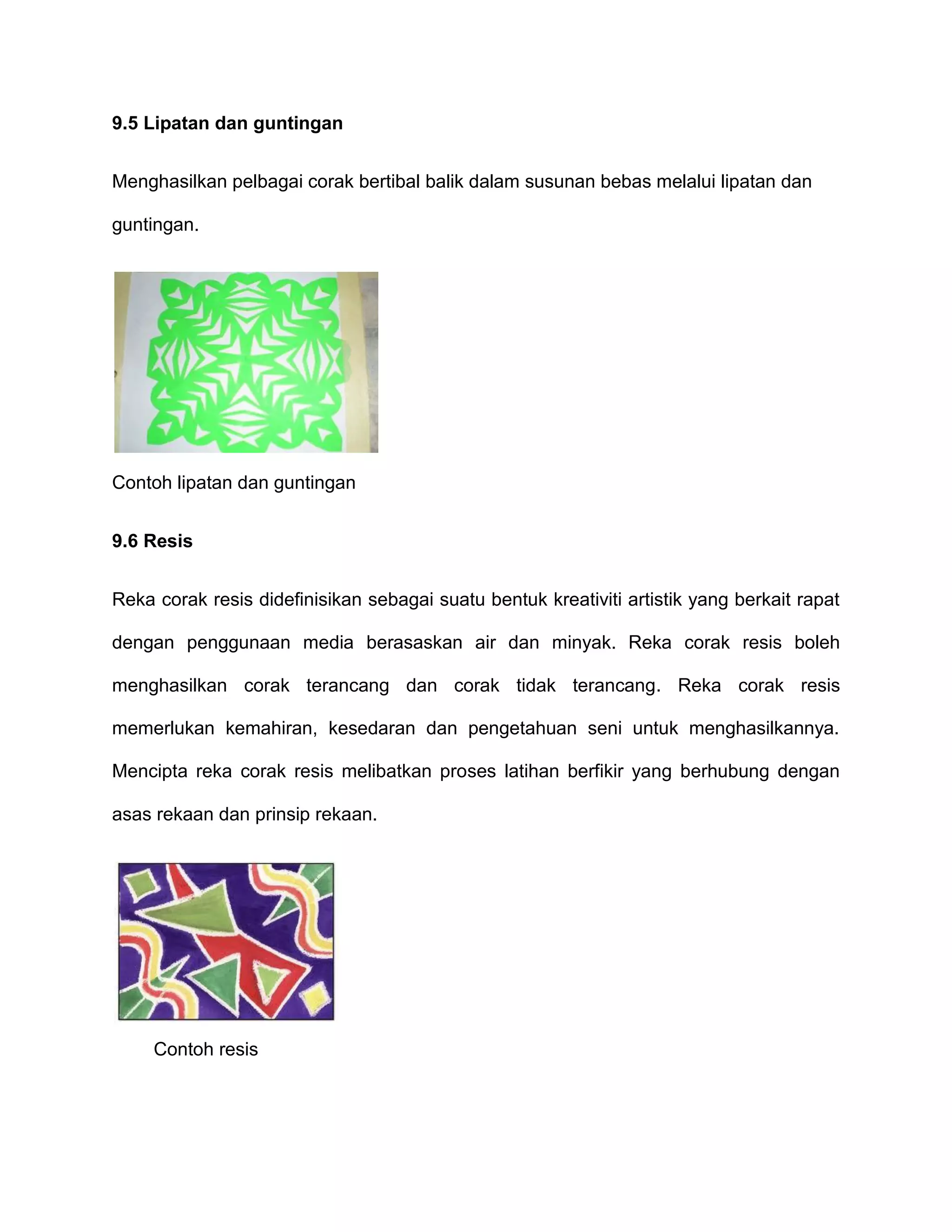 Pendidikan seni @ corak dan rekaan | PDF