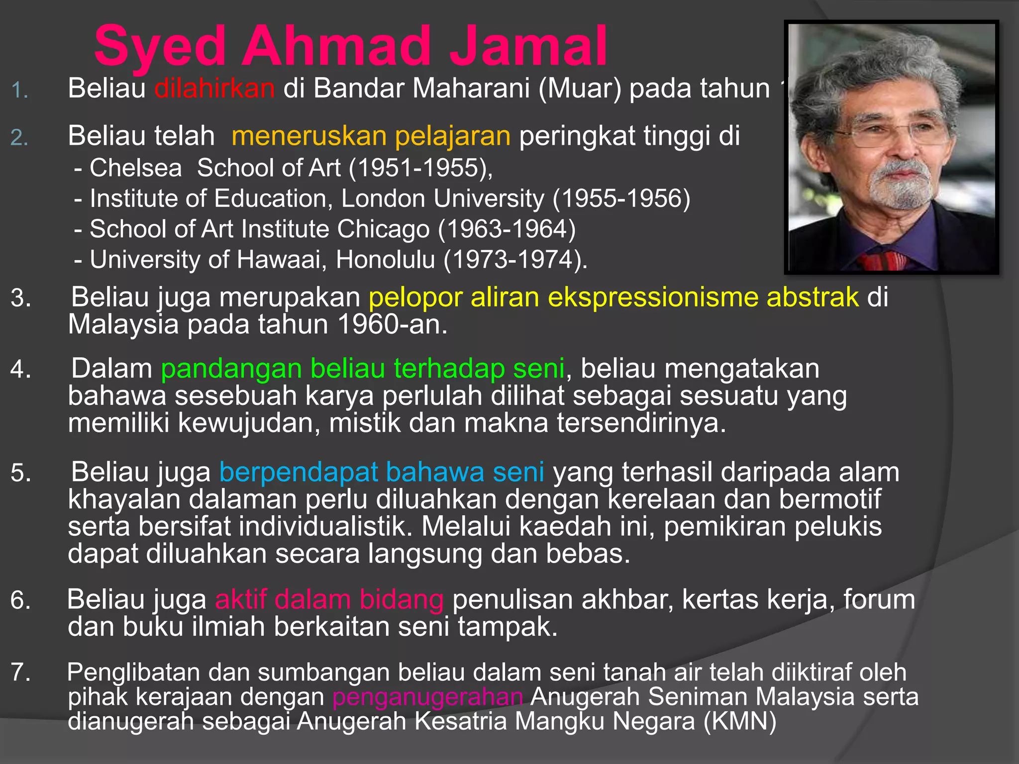 Sejarah Seni Visual Malaysia | PPTX
