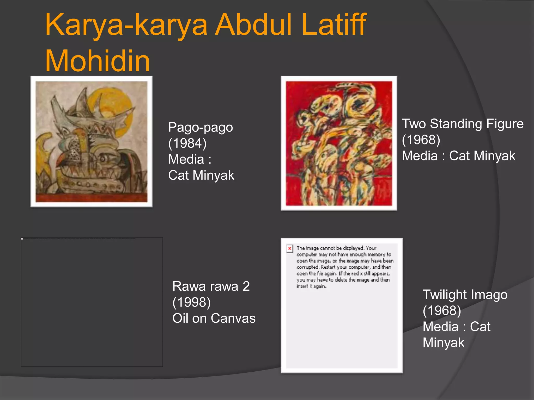 Sejarah Seni Visual Malaysia | PPTX