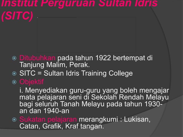 Sejarah Seni Visual Malaysia | PPTX