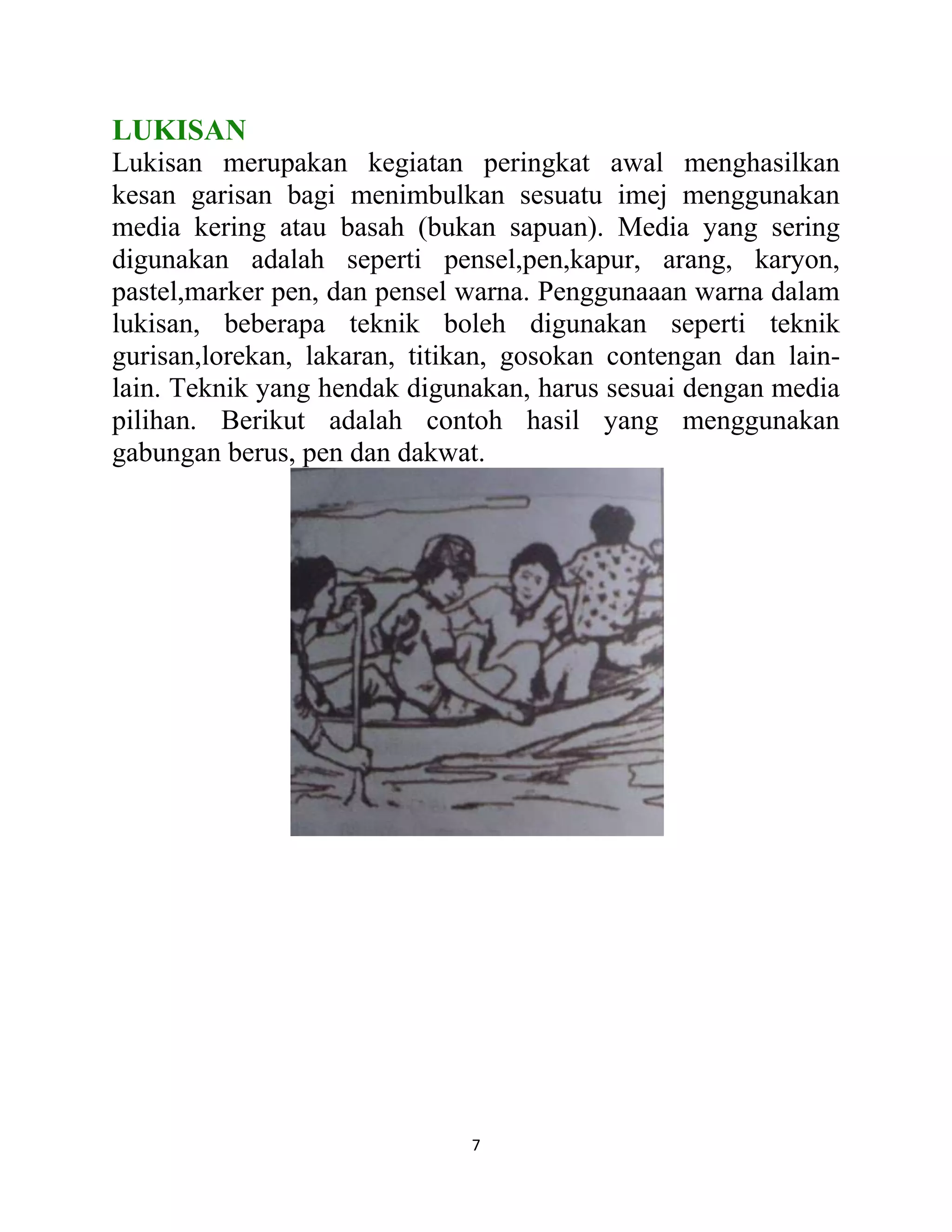 Pendidikan seni visual kssr | DOCX