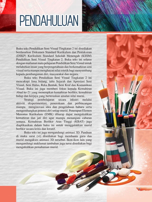 E-BOOK PENDIDIKAN SENI VISUAL TINGKATAN 2 | PDF
