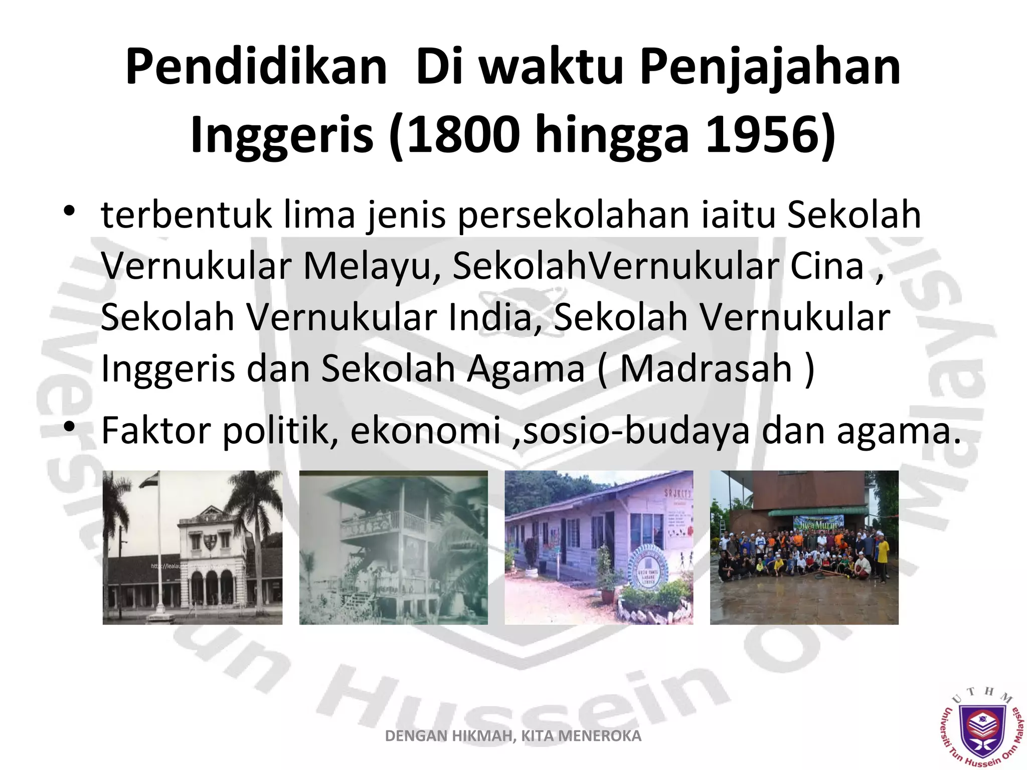 Pendidikan Umum dan TVET Powerpoint | PPT