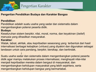 Pendidikan Budaya dan Karakter Bangsa di SMK | PPTX