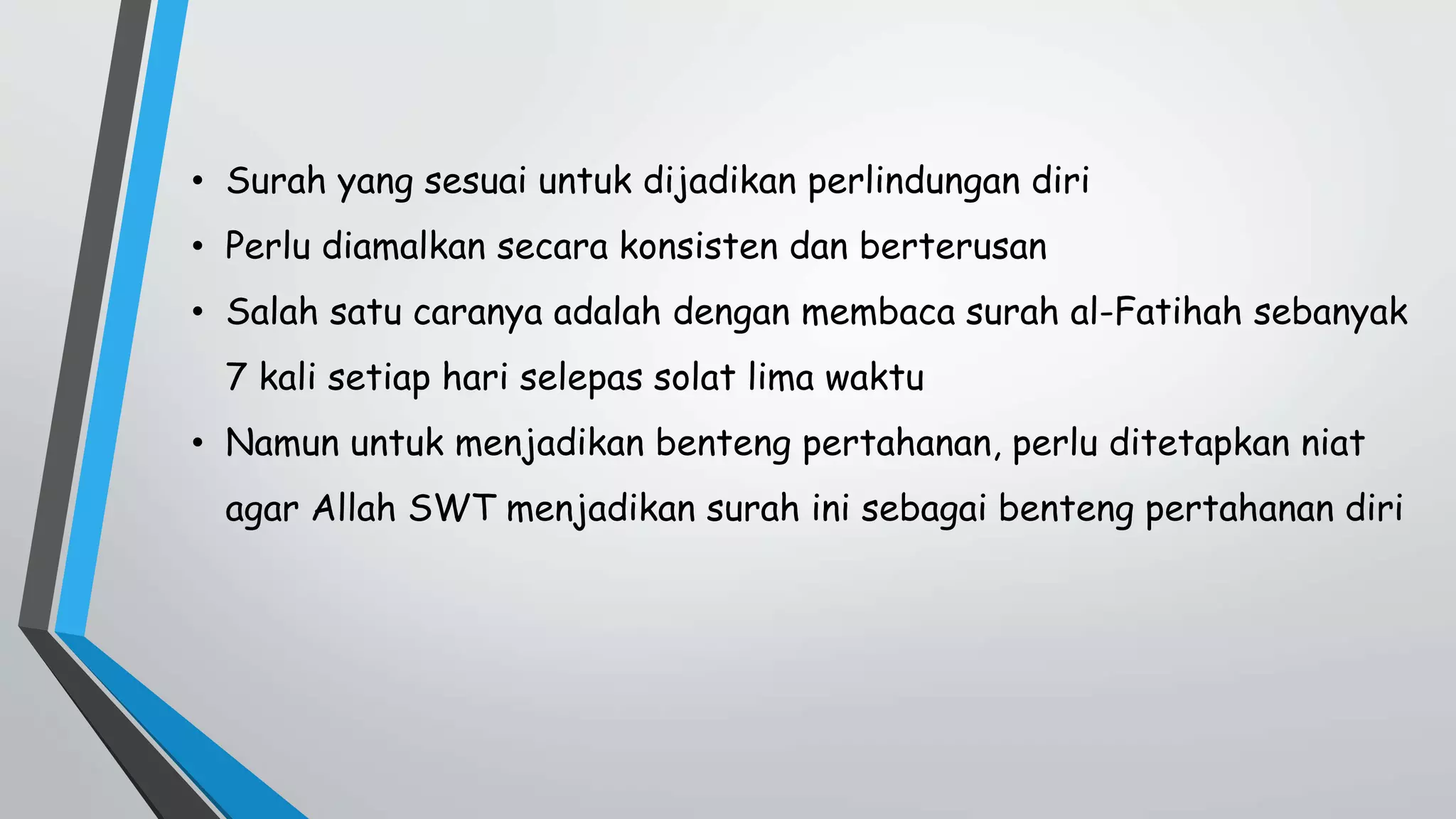 Pendinding diri, keluarga dan harta | PPTX