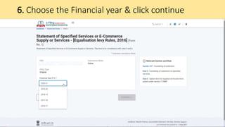 How to file form-1 (equalization levy) on new income-tax portal? | PPTX