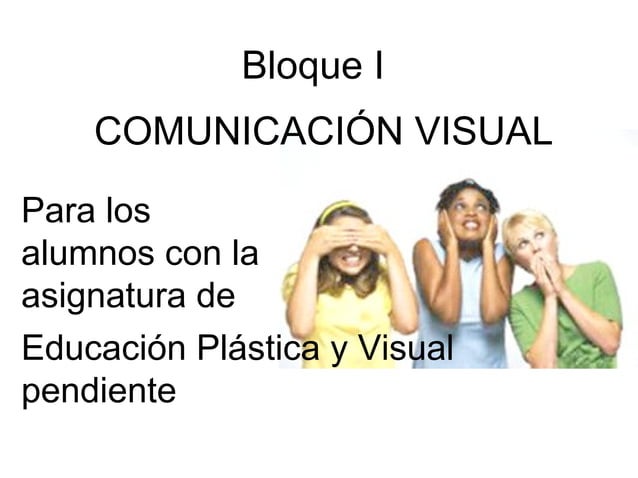 El Lenguaje Visual - resumen | PPT