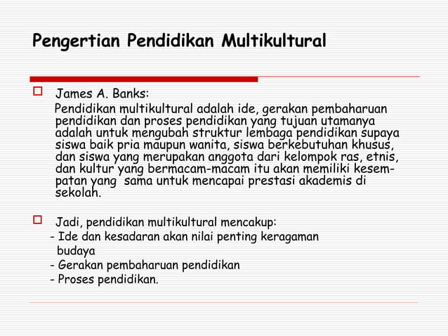 Pendidikan Multikultural Pendidikan Agama.ppt