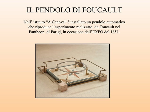 Pendolo di Foucault | PPT