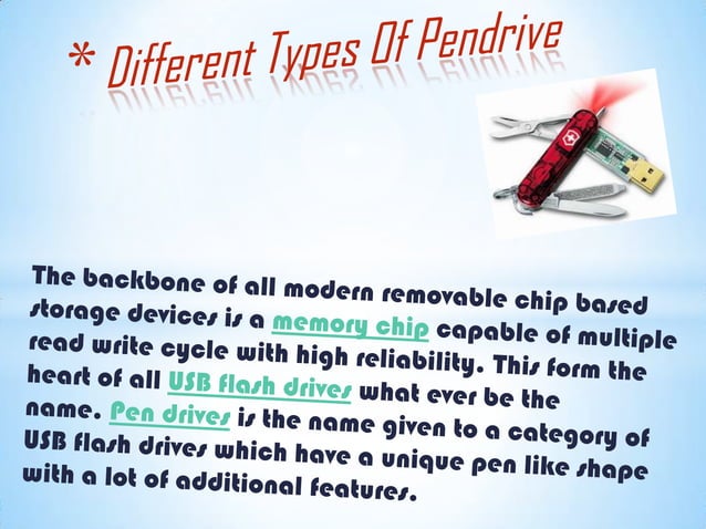 Pendrive | PPTX