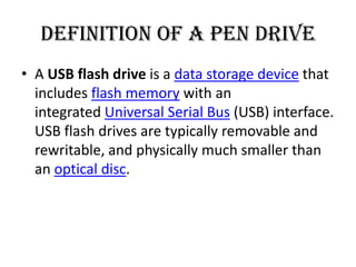 Pen drive | PPTX