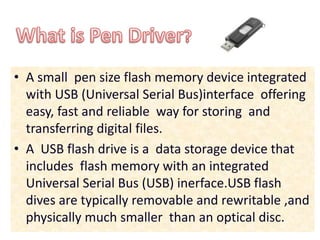 Pen drive | PPT