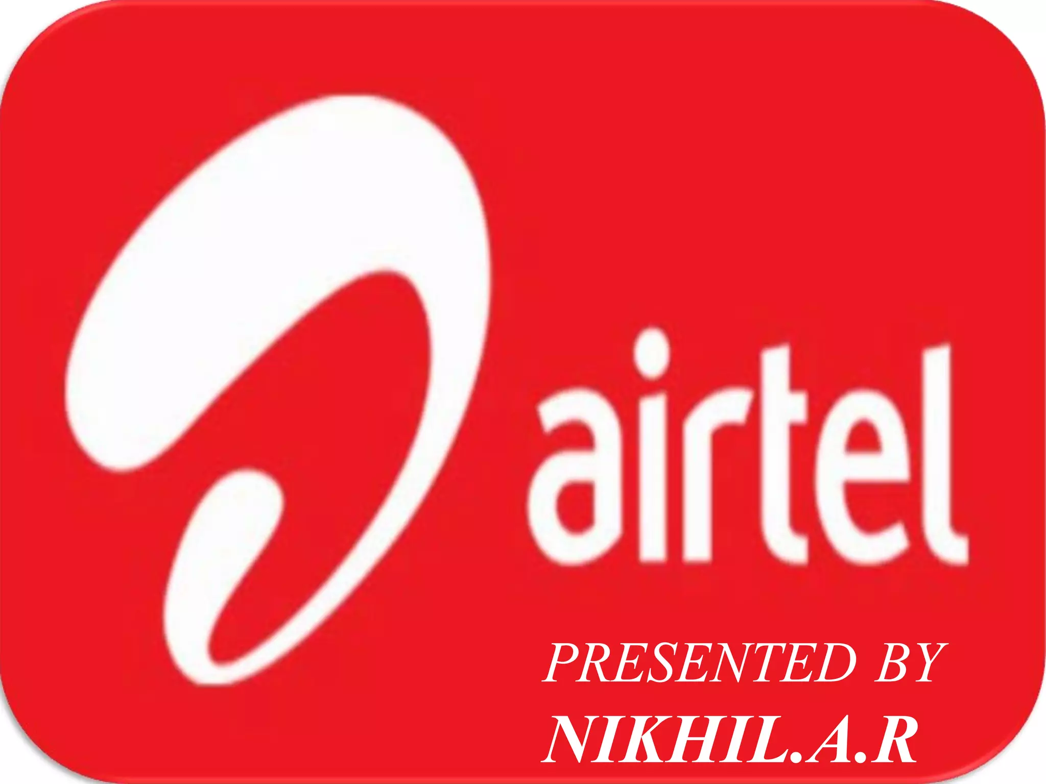Airtel ppt new | PDF