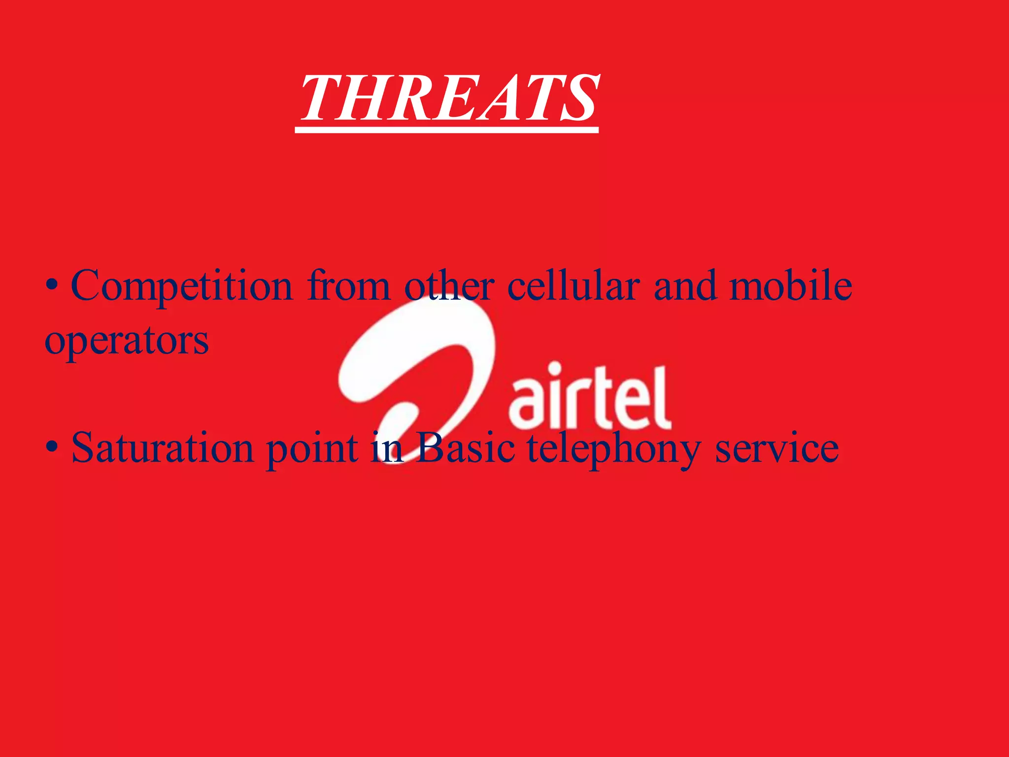 Airtel ppt new | PDF | Telecommunications Industry | Industries