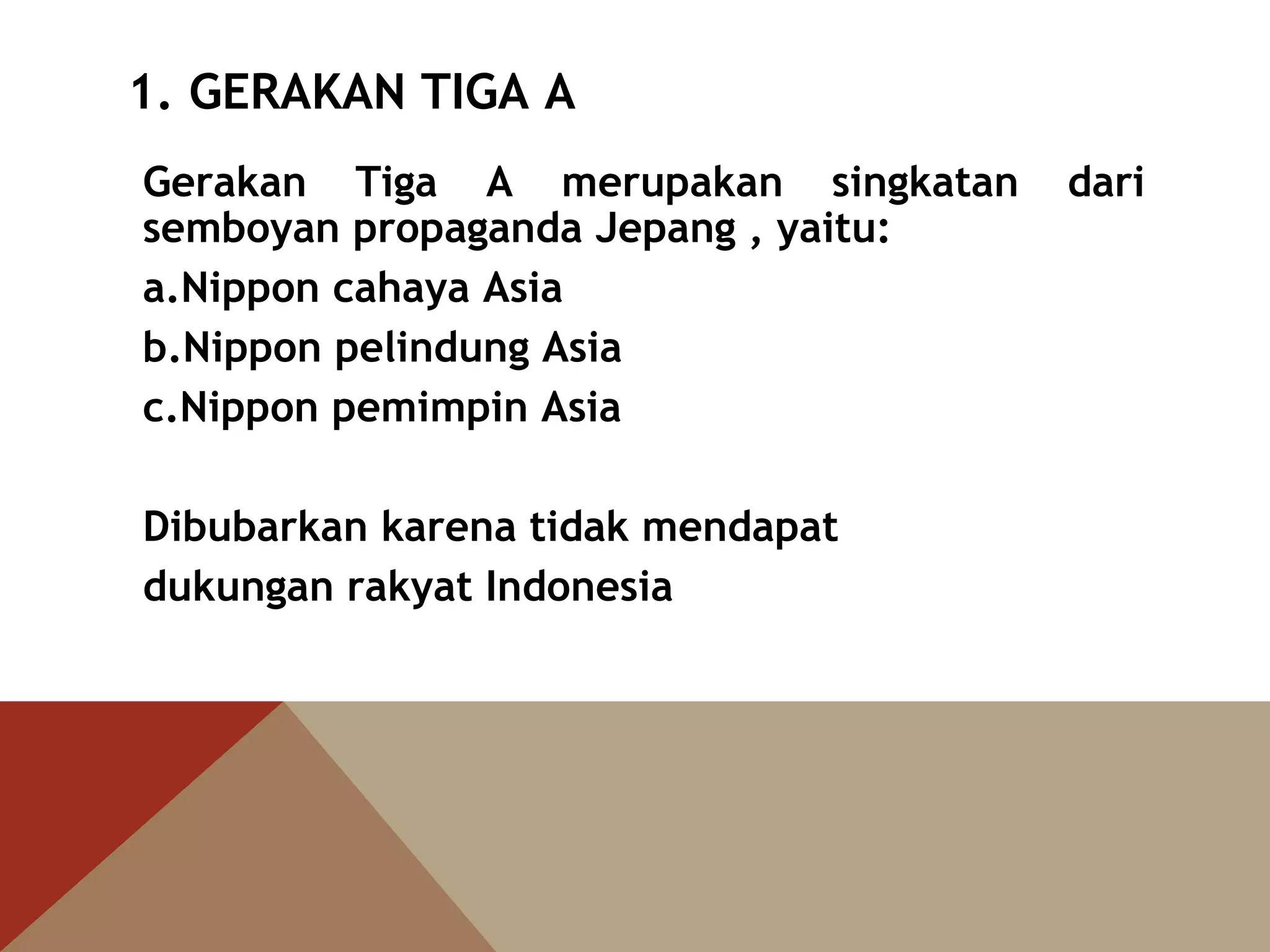 Pendudukan jepang di indonesia | PPT