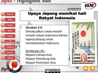 Pendudukan jepang di indonesia | PPTX