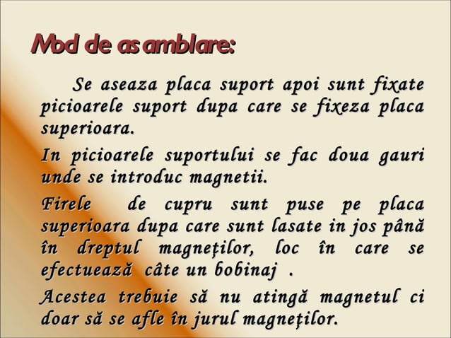 Pendul magnetic | PPT