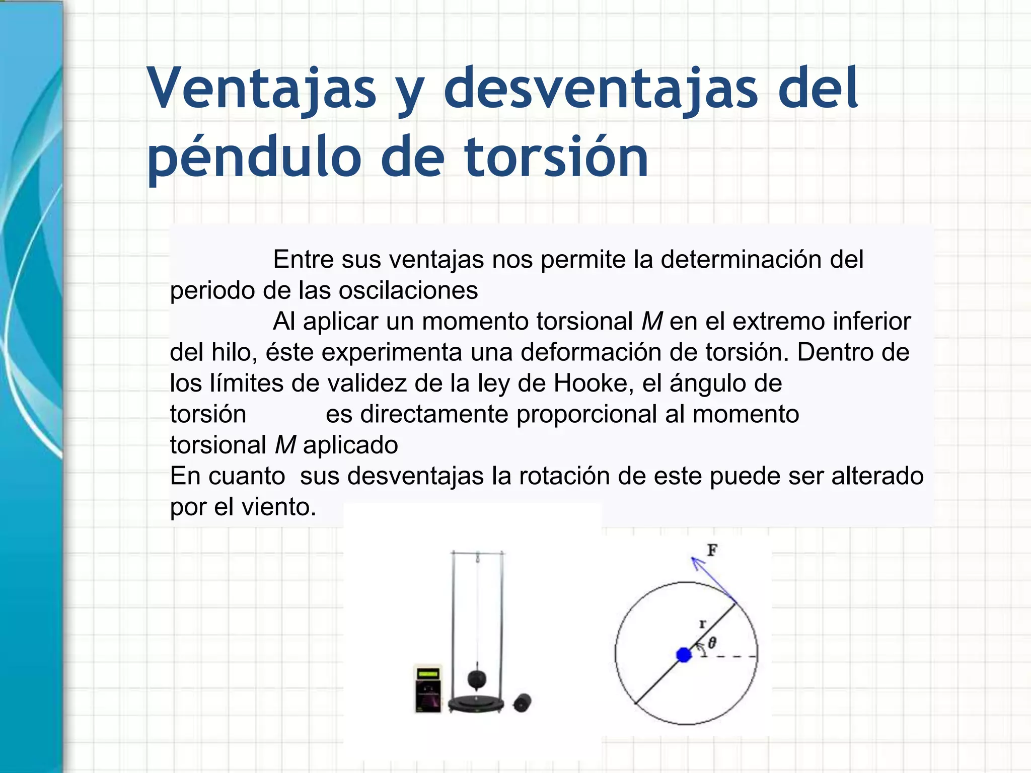 Pendulo fisico y torsion | PPTX