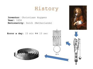 Pendulum clock | PPTX